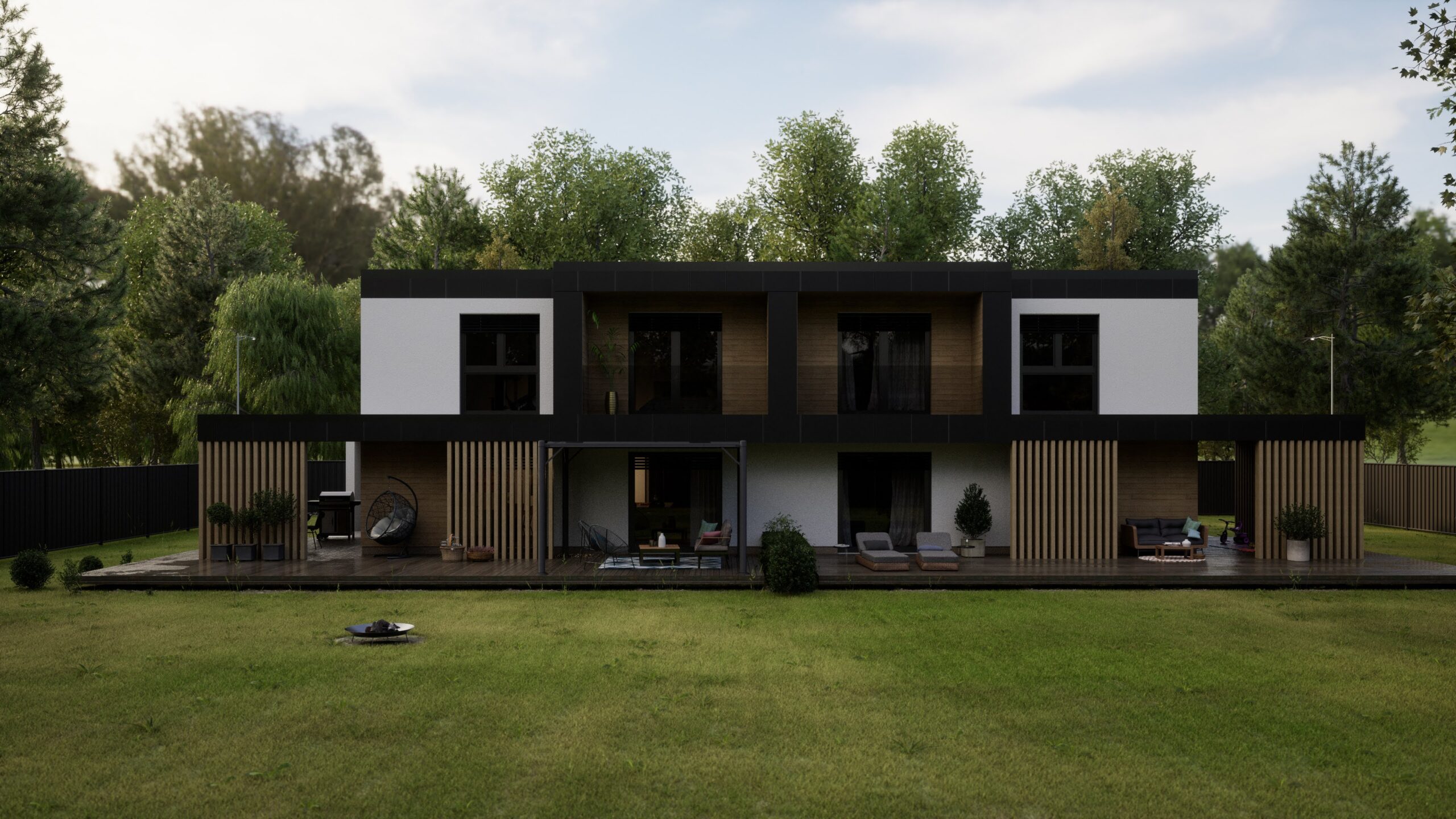 Montažna hiša 252 dvojček | Rihter Hiše